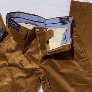 Polo Ralph Lauren | Pants | Nwt Mens Polo Ralph Lauren Classic Fit Stretch Cord Pants In Brown ...